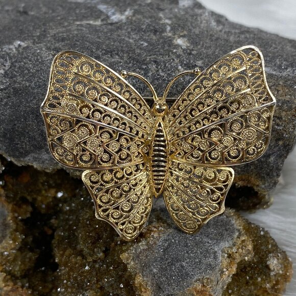 Vintage | Jewelry | Vintage 95s Signed Germany Sterling Silver Filigree ...